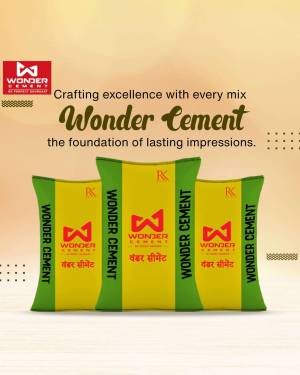 Wonder Cement - The Foundation Of Lasting Impressions Image For Facebook