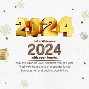Download FREE Welcome 2024 Poster and Welcome 2024 Video | Brands.live
