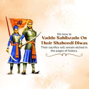 Download FREE Vadde Sahibzade Shaheedi Diwas Images | Brands.live
