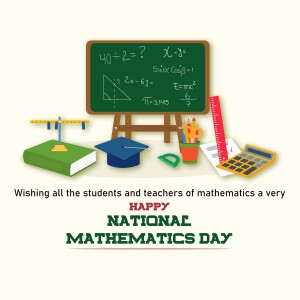 Get National Mathematics Day Readymade images and poster on Brands.live