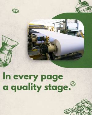 Quality Control In Paper Production Branding Post For WhatsApp