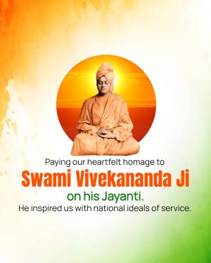 Celebrate Swami Vivekananda Jayanti with Posters & Videos | Brands.live