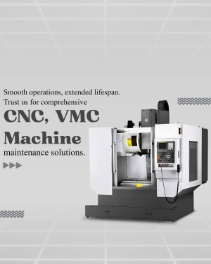 CNC VMC Machine - Precision Engineering Story For Snapchat