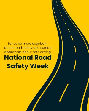 Download National Road Safety Week Poster | Brands.live
