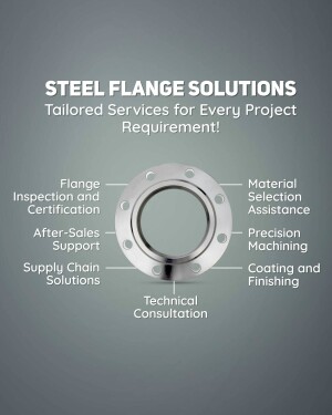 Steel Flange Solutions - Tailored Services Template For Snapchat