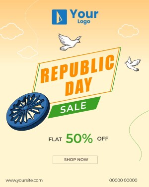 Get FREE Republic Day Offers Templates From Brands.live