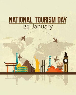 Download FREE National Tourism Day poster and Images | Brands.live