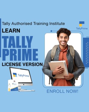 Tally Prime Training - Enroll Now! Social Media Post For Twitter