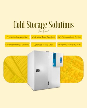 Cold Storage Solutions For Food Image For WhatsApp