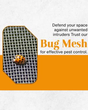 Bug Mesh - Effective Pest Control Flyer For X