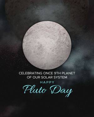 Download Pluto Day Poster and Pluto Day Images | Brands.live