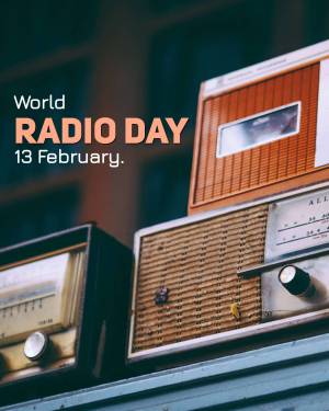 Get FREE World Radio Day Images and Poster from Brands.live