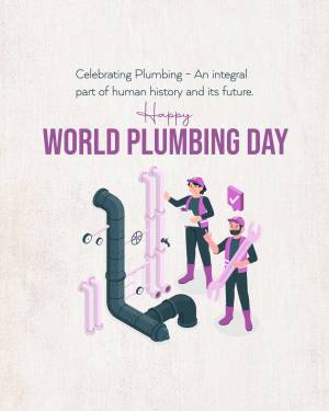 Download FREE World Plumbing Day Poster From Brands.live