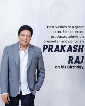Prakash Raj Birthday Images and poster | Brands.live