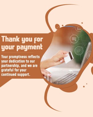 Express Gratitude with Payment Confirmation Posters