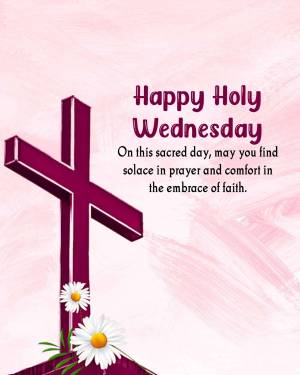 6500+ Holy wednesday Images & Videos | Holy wednesday Poster Make - 2024