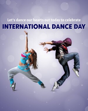 Get International Dance Day Images from Brands.live