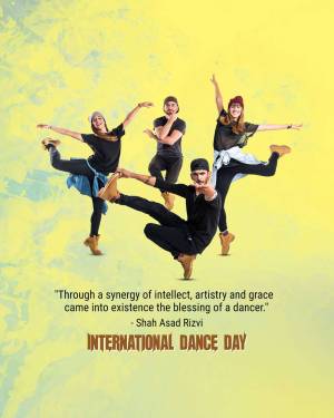 Get International Dance Day Images from Brands.live