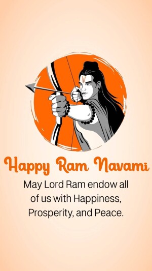 Download FREE Ram Navami Insta story Posts | Brands.live