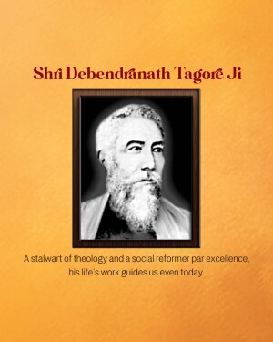 Download FREE Debendranath Tagore Jayanti Images from Brands.live