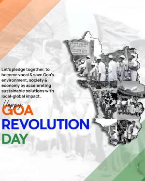 Goa Revolution Day Poster Maker - Free Download on Brands.live