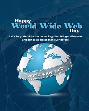 world wide web day images, Poster and videos | Brands.live