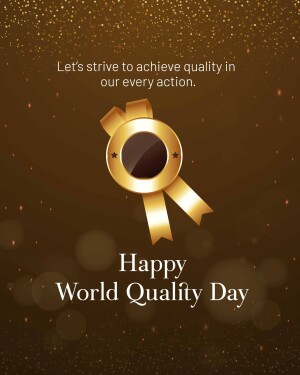World Quality Day Poster & Banner Designs | Brands.live