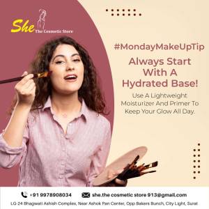 Monday Makeup Tip: Hydrated Base Image For Facebook