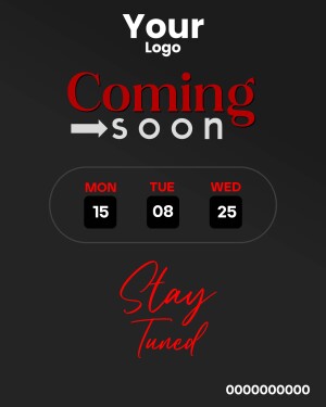 Free Coming Soon Posters & Templates | Brands.live