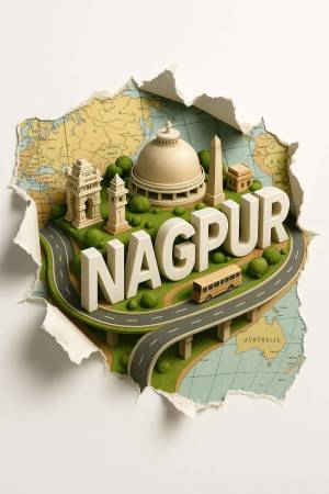Nagpur Cityscape - India Poster For X