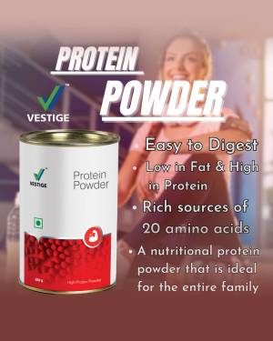 Vestige Protein Powder - Nutritional Health Template For X