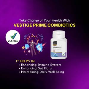 Vestige Prime Combiotics - Boost Your Health Graphic For WhatsApp