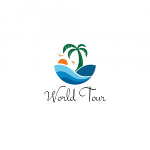 World Tour Logo Template For WhatsApp