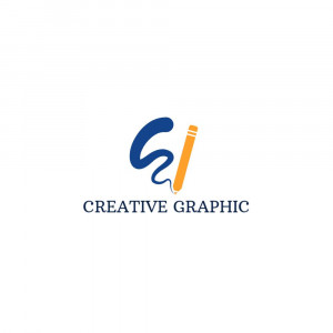 Creative Graphic Logo Design Marketing Image For Twitter