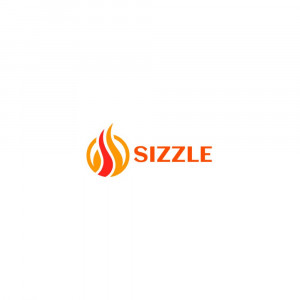 Sizzle Logo Flyer For WhatsApp