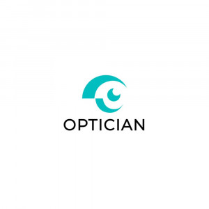 Optician Logo Design Template For X