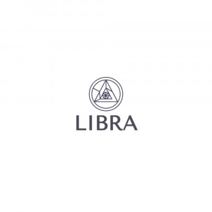 Libra Zodiac Sign Logo Poster For Threads