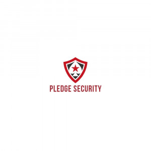 Pledge Security Logo Design For Pinterest