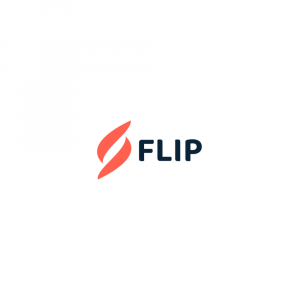Flip Logo Marketing Image For Twitter